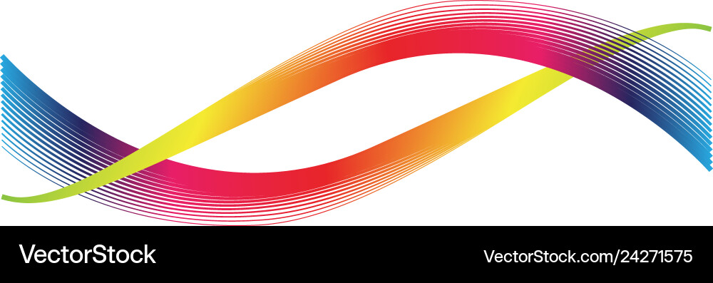 Wave line abstract background Royalty Free Vector Image