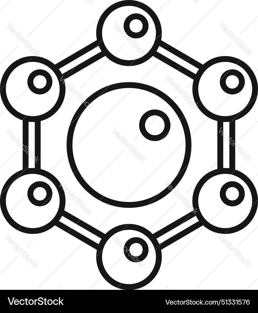 Abstract technology icon Royalty Free Vector Image