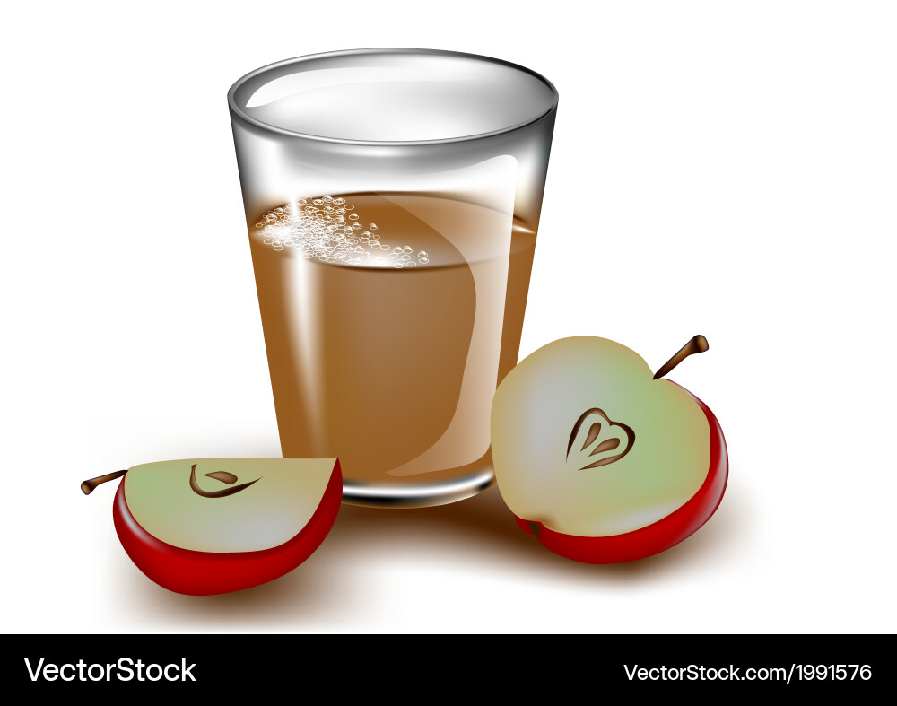 Apple cider Royalty Free Vector Image - VectorStock