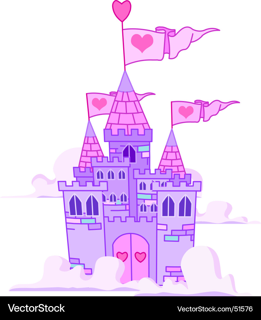 Castle Royalty Free Vector Image - VectorStock