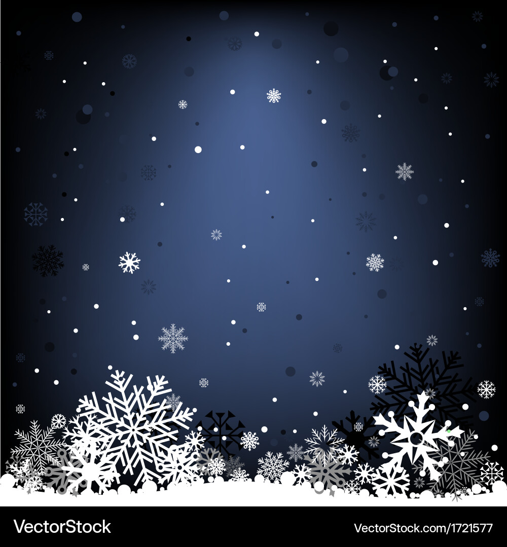 Dark blue snow mesh background Royalty Free Vector Image