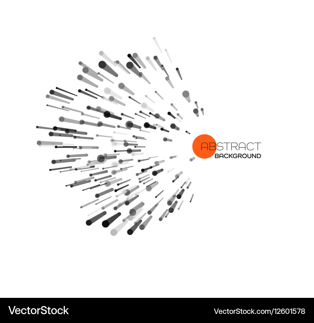 Explosion lines Royalty Free Vector Image - VectorStock