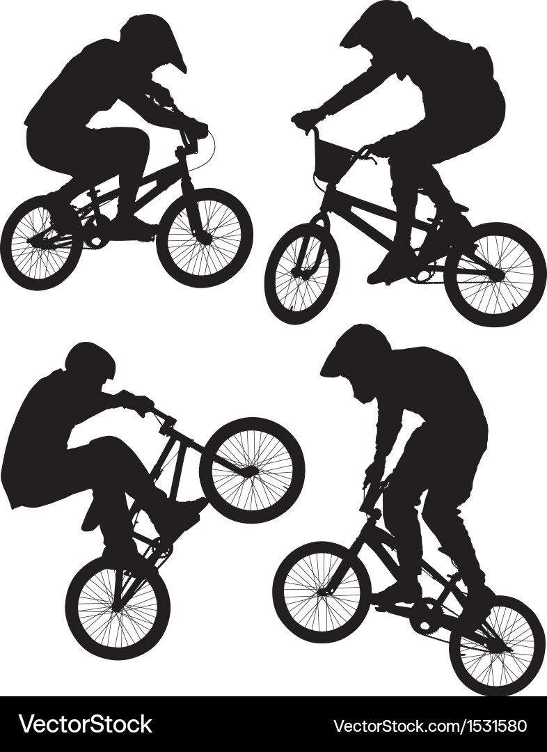 Cycling bmx Royalty Free Vector Image - VectorStock