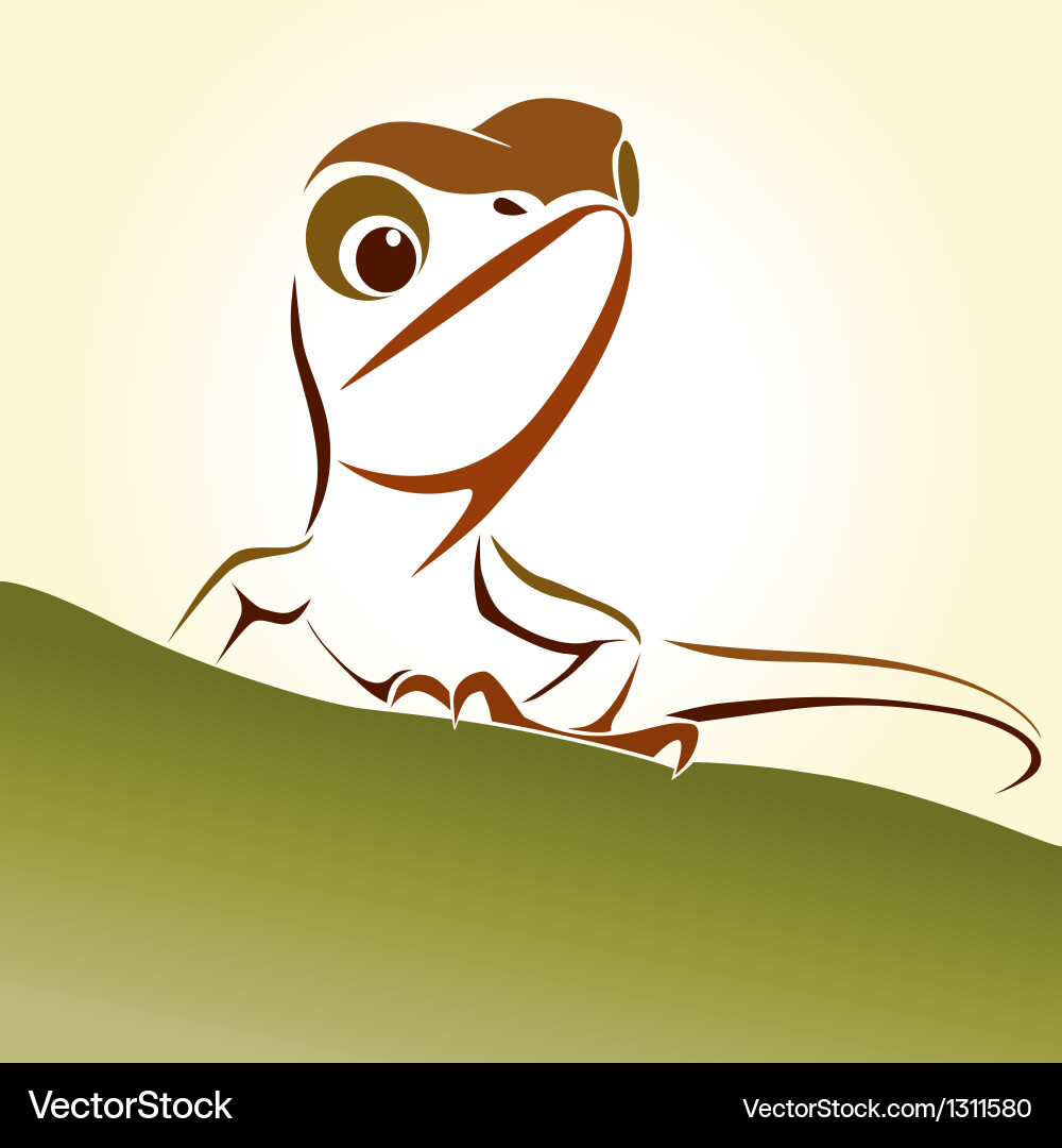 Lizard Royalty Free Vector Image - VectorStock