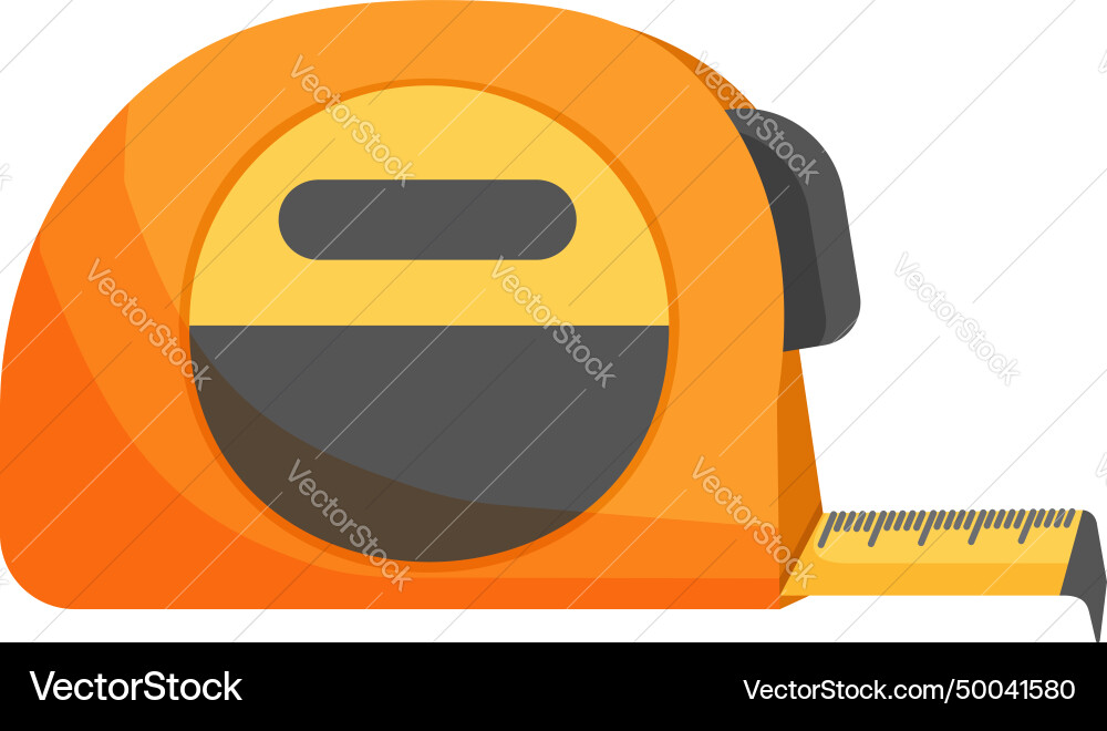Ruler measurement icon cartoon design tool Vector Image