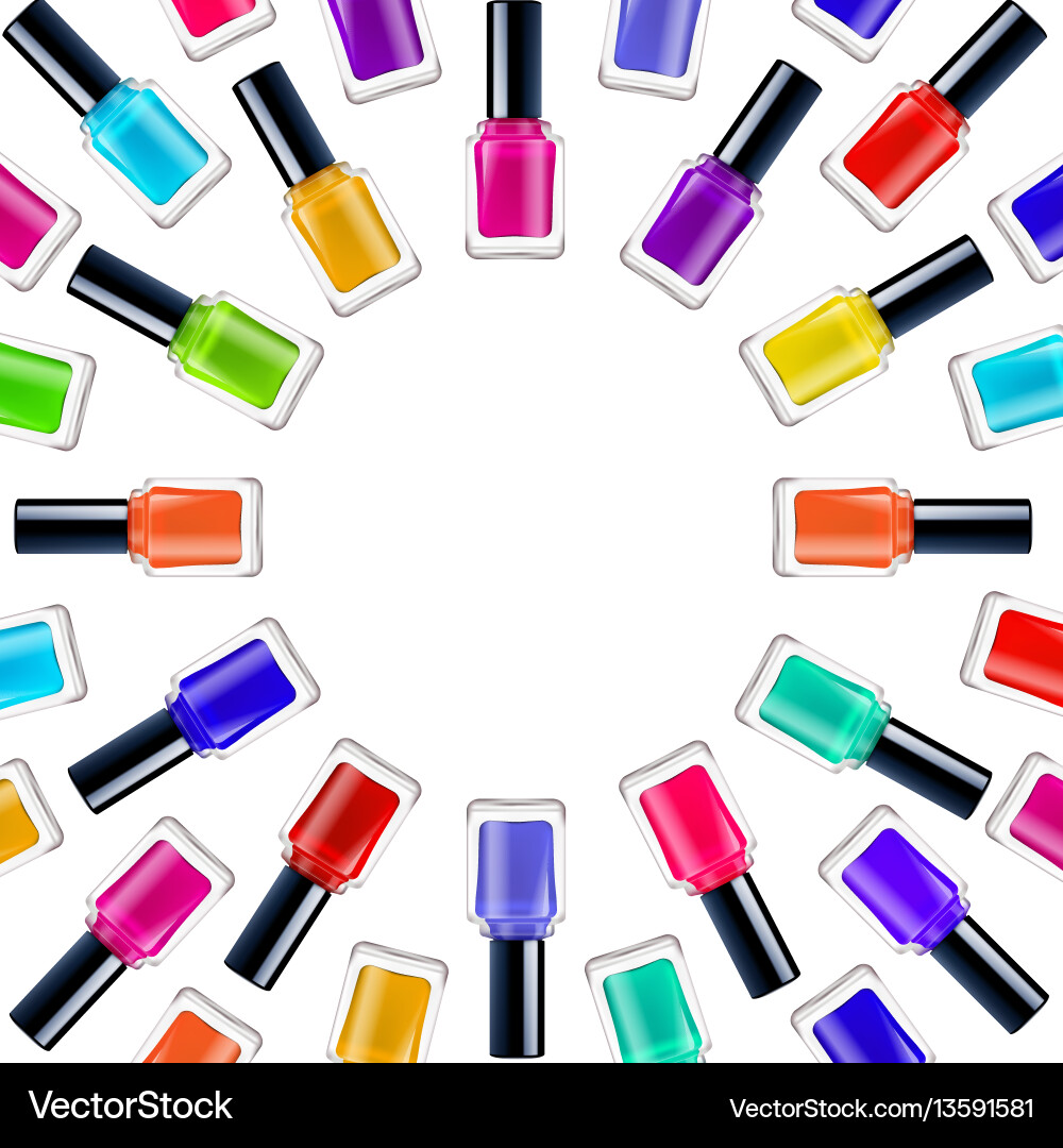 Nail Frame Lacquer Vector Images (54)