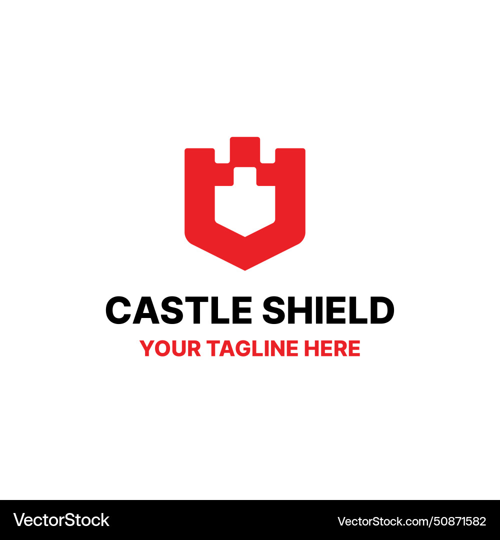 Data shield security logo Royalty Free Vector Image