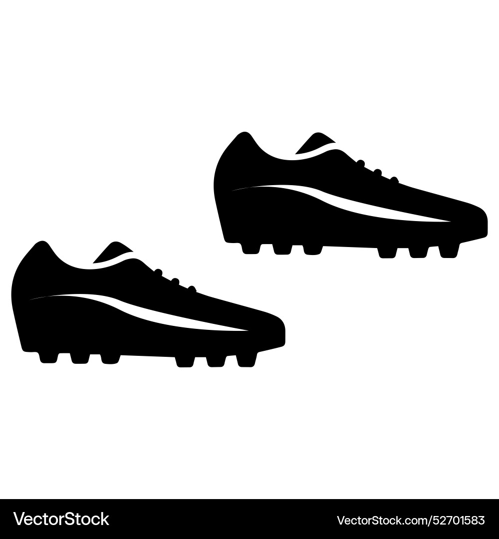 Soccer shoe icon Royalty Free Vector Image - VectorStock