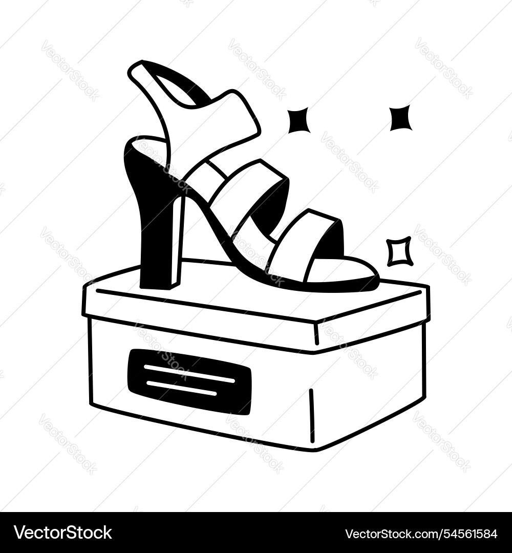 Sandal Royalty Free Vector Image - VectorStock