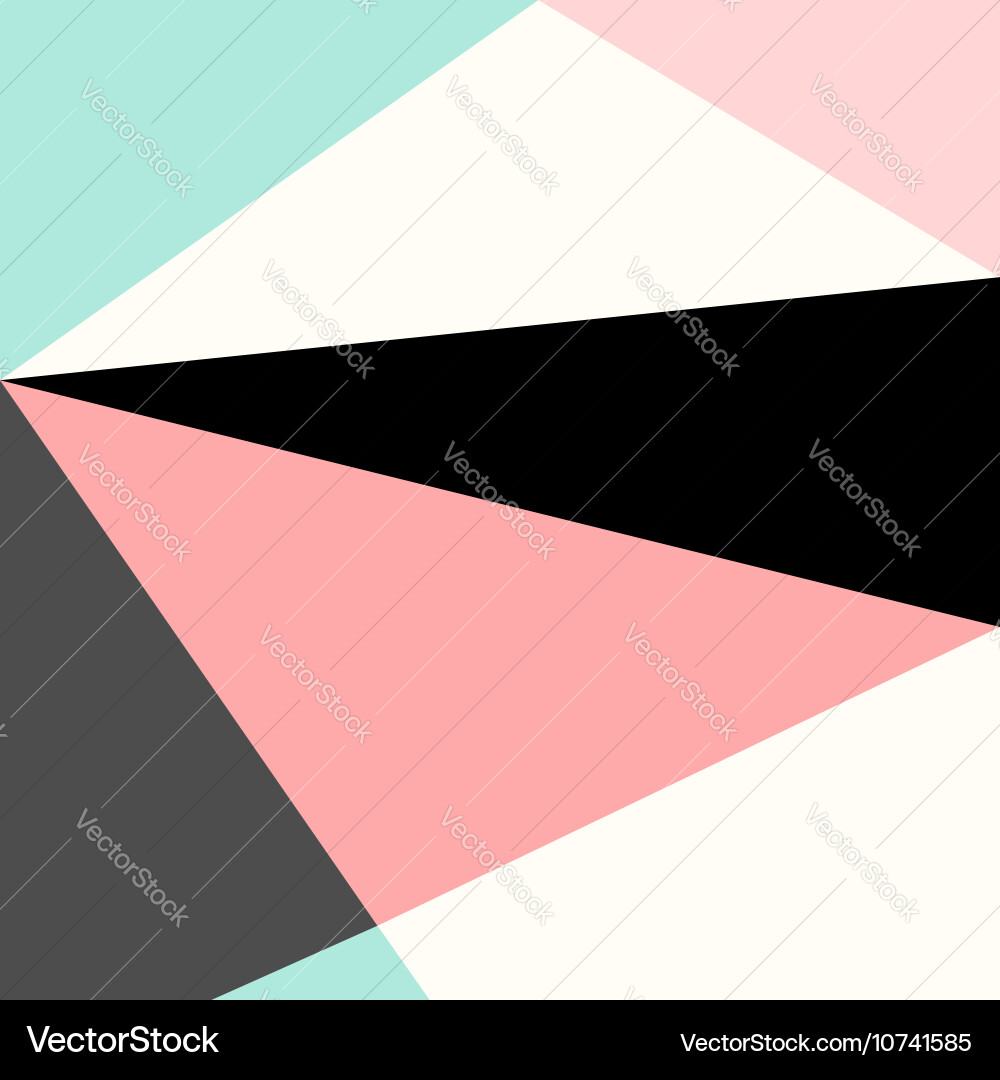 Abstract geometric composition Royalty Free Vector Image