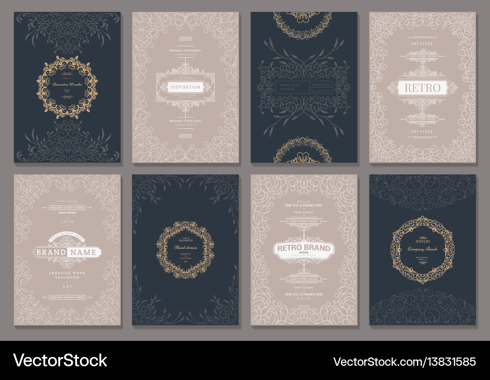 Kreative Kartenvorlage Lizenzfreies Vektorbild