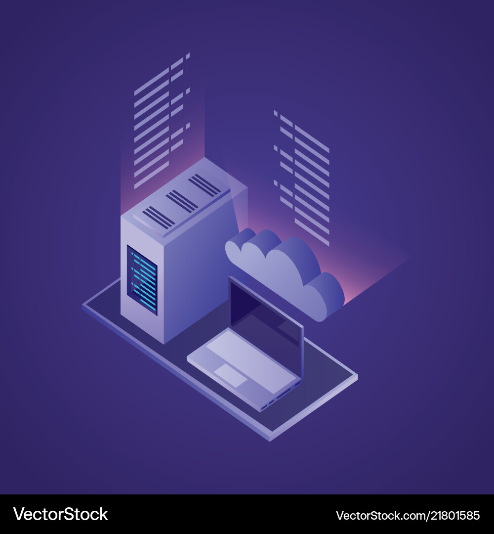 Data network related Royalty Free Vector Image