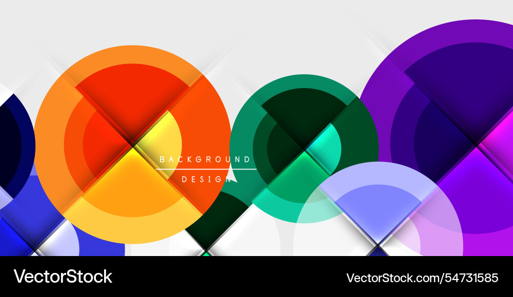 Target circle geometric abstract shapes Royalty Free Vector