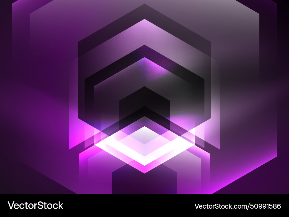 Geometric pattern with a white square Royalty Free Vector