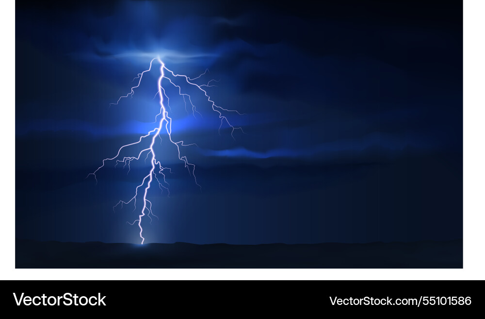Thunder lightning dramatic thunderstorm cloudy sky