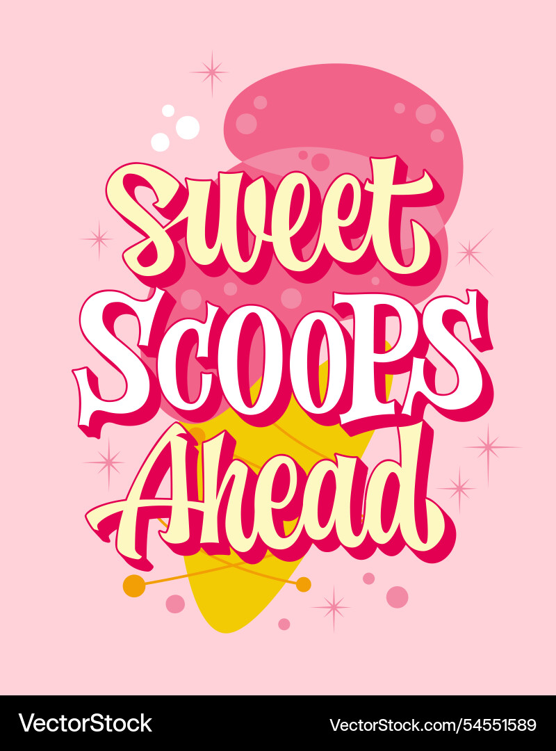 Icecream-fin Royalty Free Vector Image - VectorStock