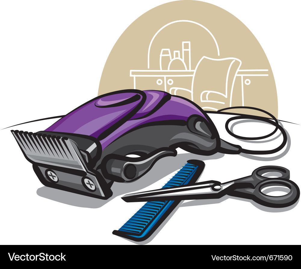 Hair clipper Royalty Free Vector Image - VectorStock