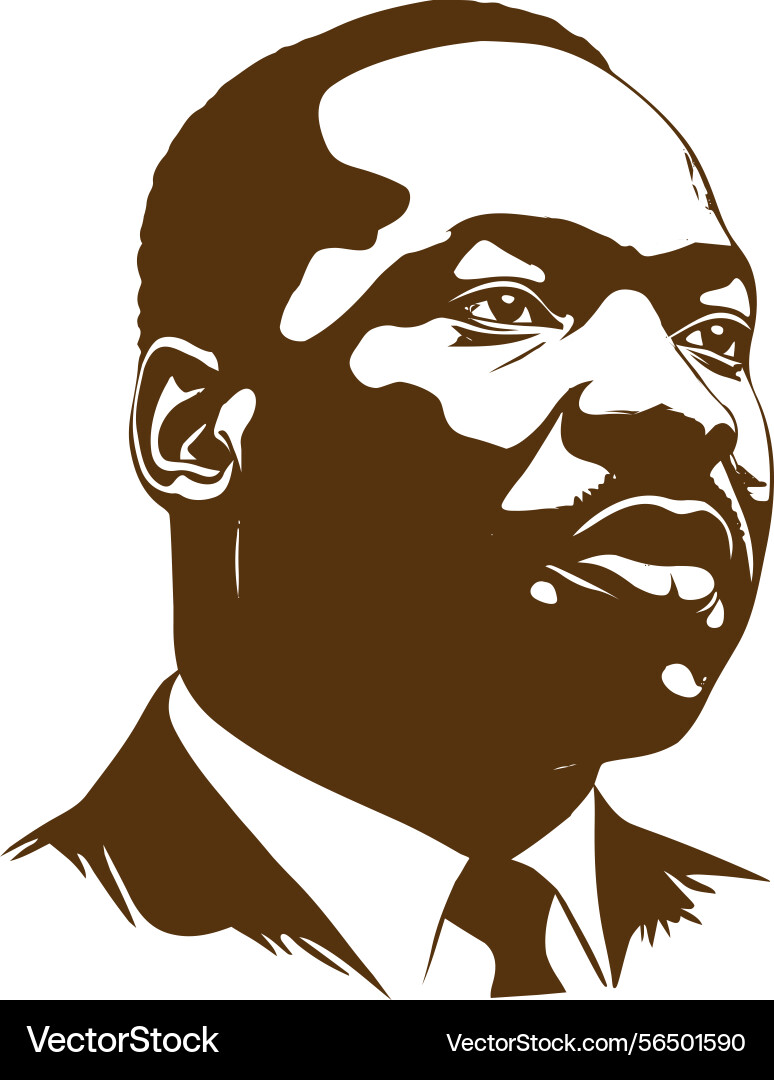 Martin luther king day happy mlk image – Royalty-Free Vector | VectorStock