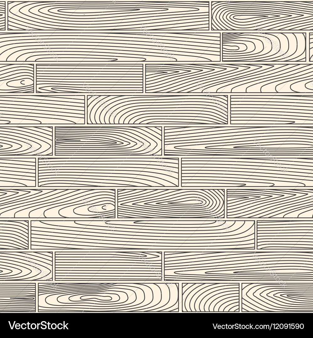 Vector Wood Plank Pattern Seamless Linear Wooden Planks Pattern
