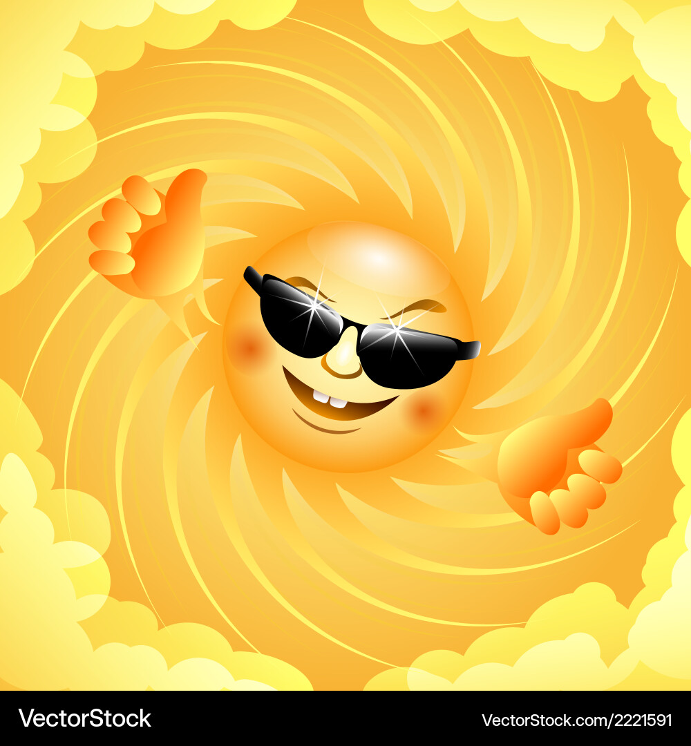 Sun Royalty Free Vector Image - VectorStock