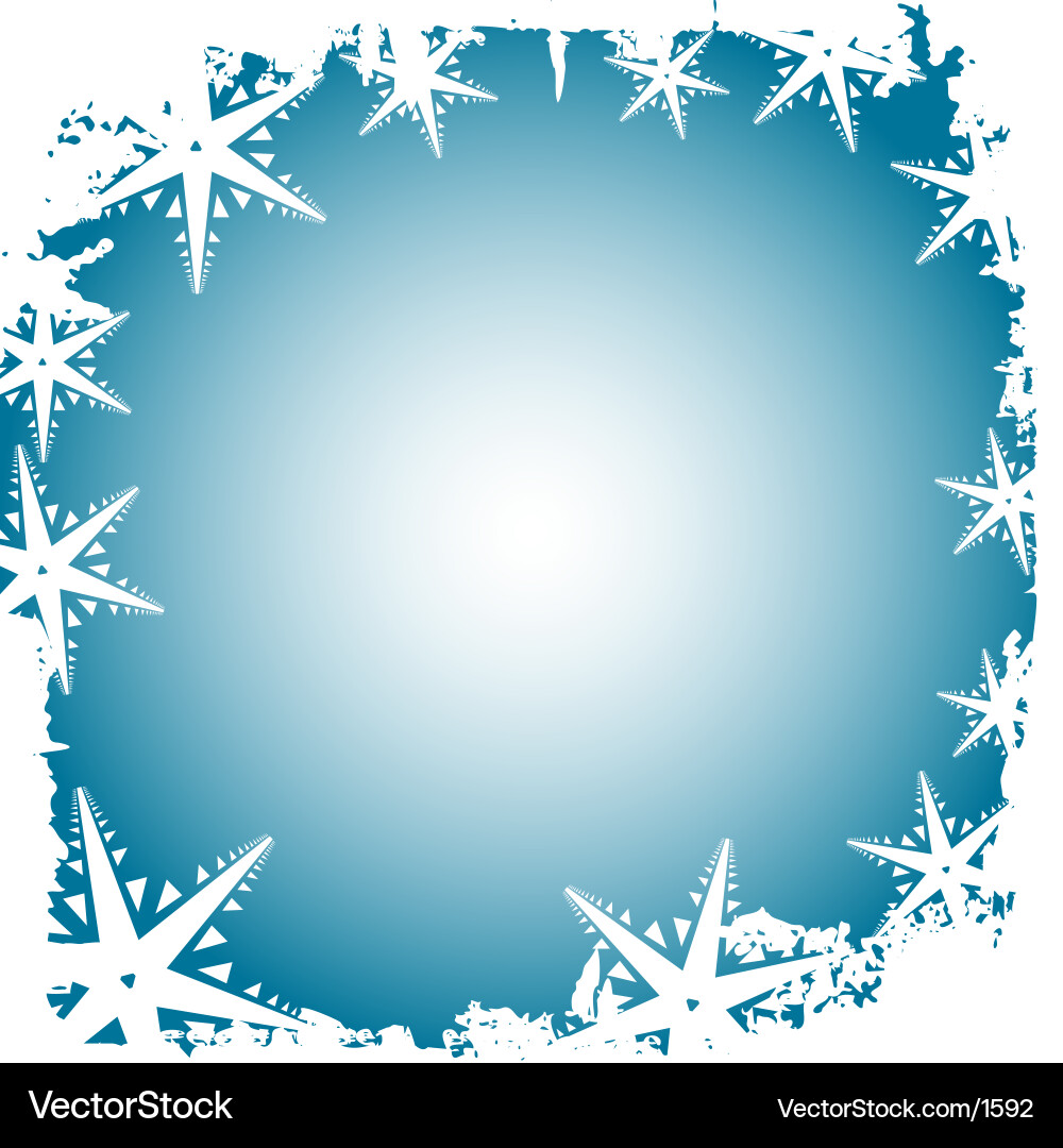 Frosty border Royalty Free Vector Image - VectorStock