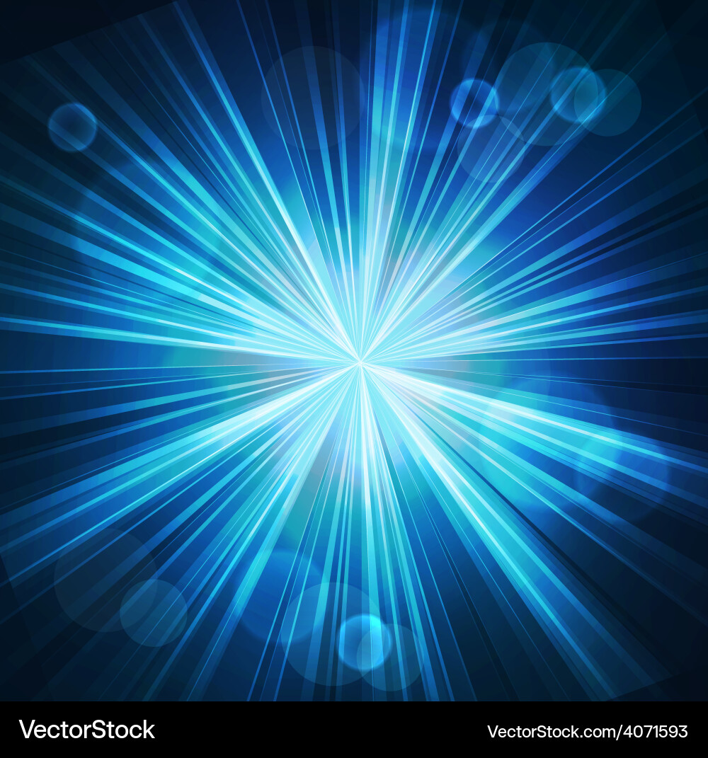 Abstract starburst light background Royalty Free Vector
