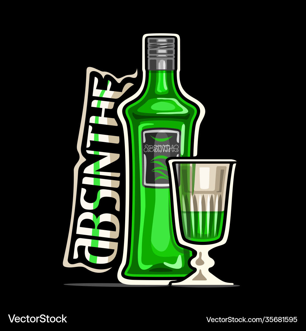 Logo for absinthe Royalty Free Vector Image - VectorStock