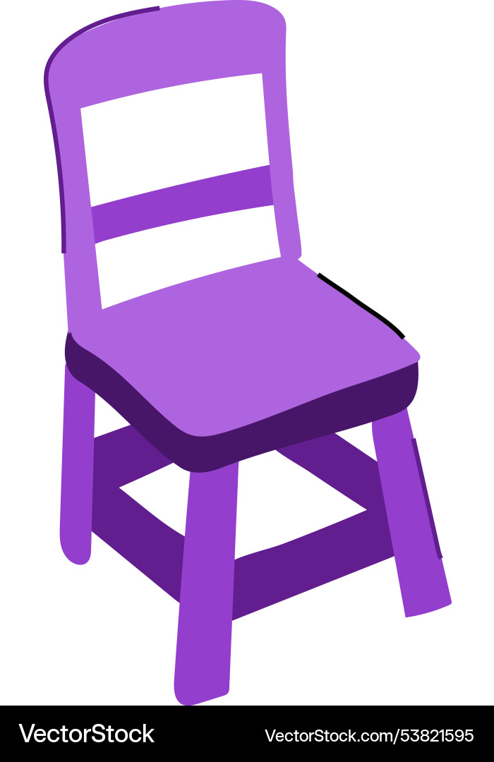 Versatile toddlier chair cartoon Royalty Free Vector Image