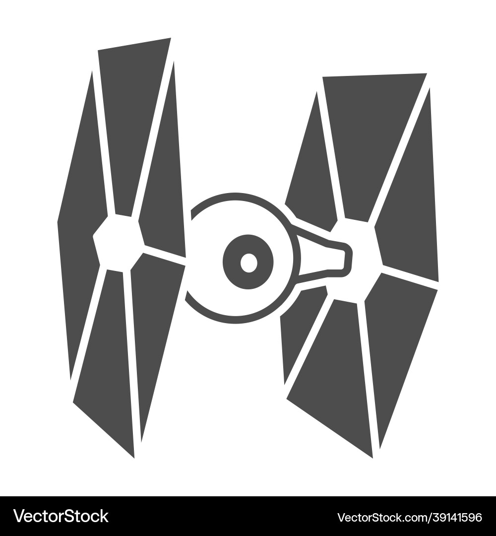 TIE Fighter Icon - Star Wars Royalty Free Vector Image