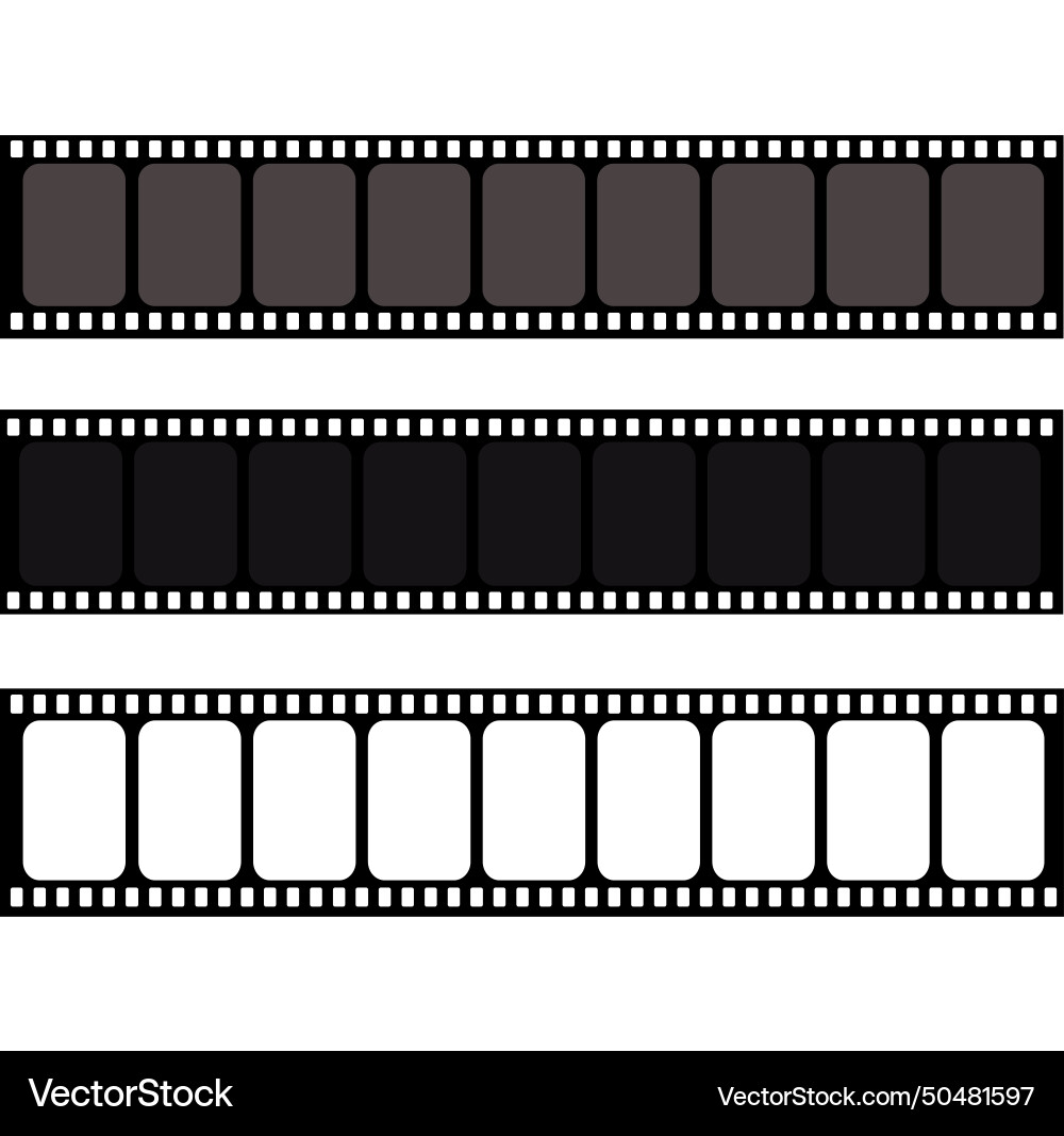 Film strip isolated Royalty Free Vector Image - VectorStock