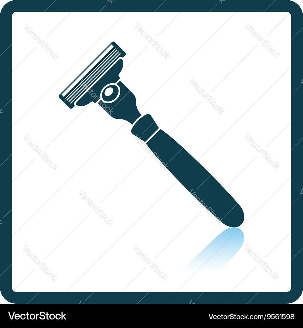 Safety razor icon Royalty Free Vector Image - VectorStock