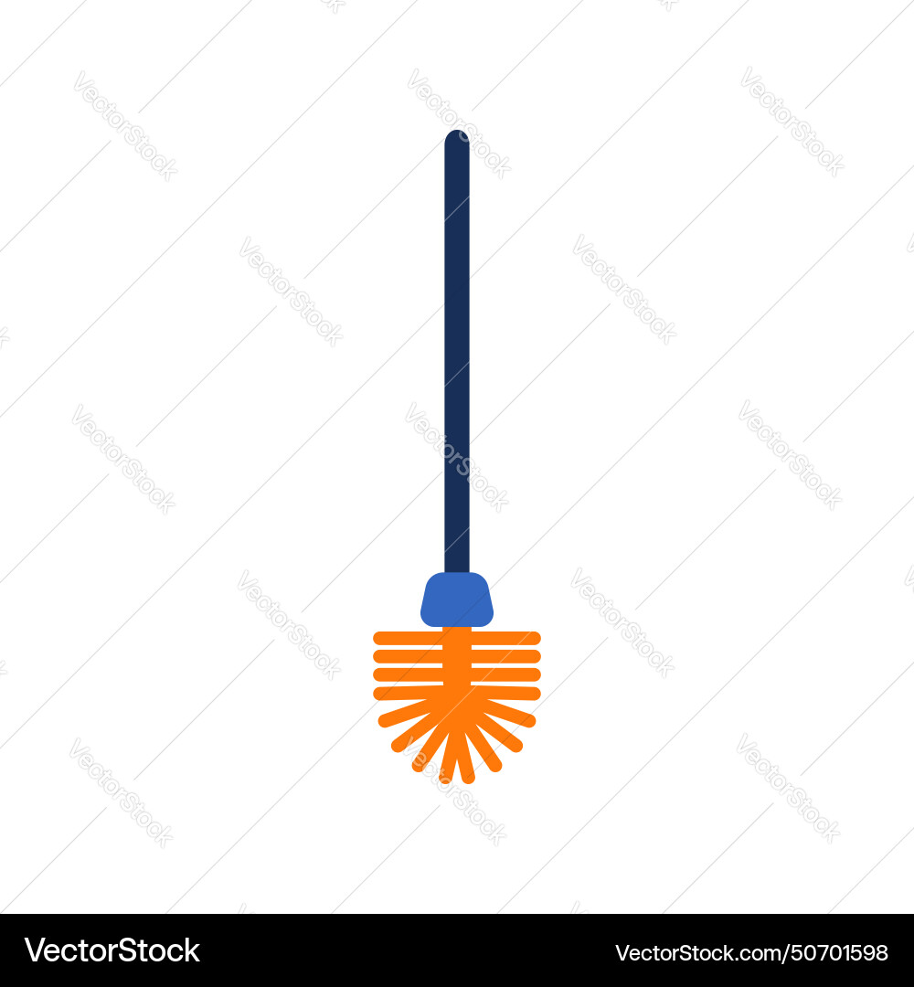 Toilet brush Royalty Free Vector Image - VectorStock
