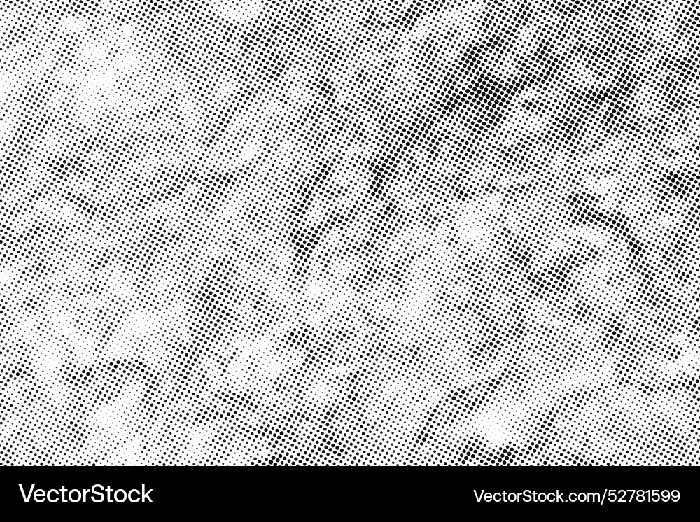 Halftone pattern texture effect on white Vector Image