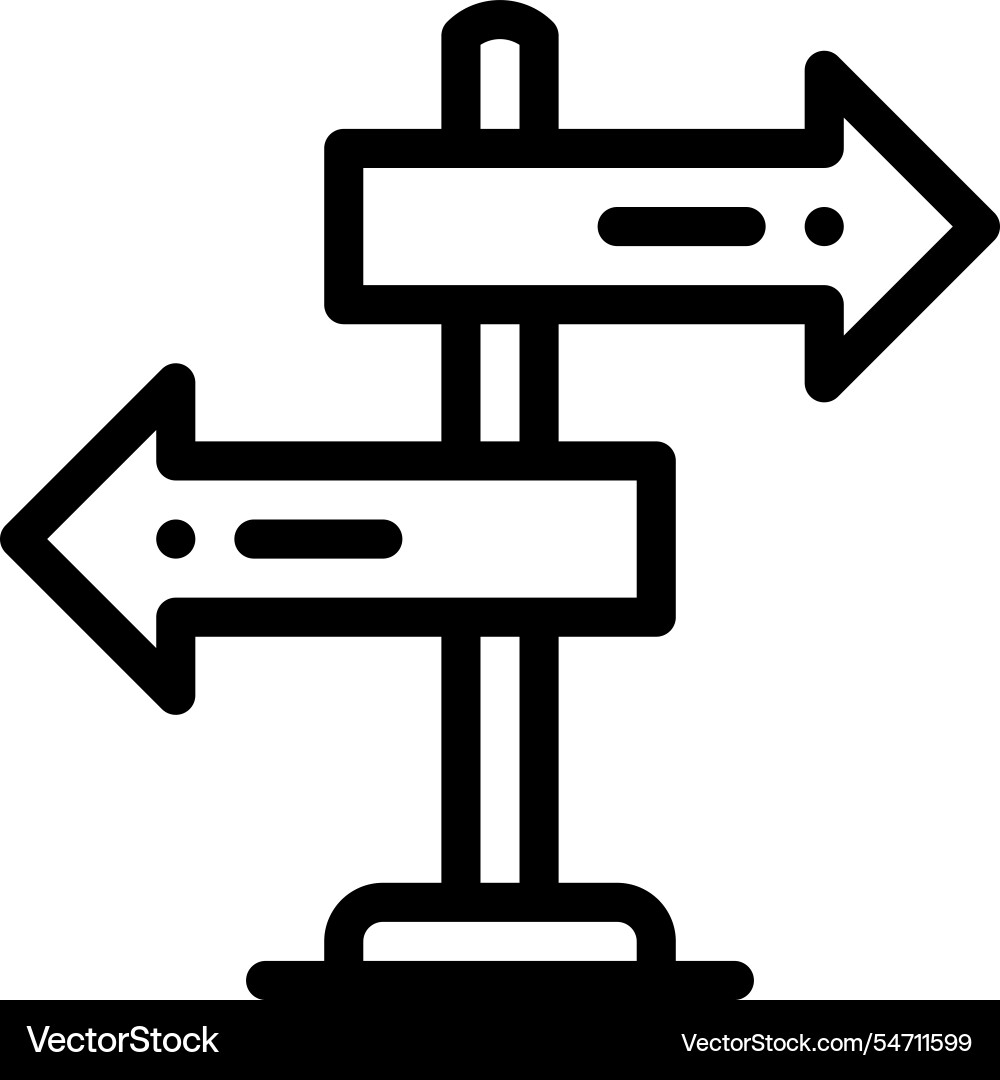 Mala icon thin linear style design isolated Vector Image