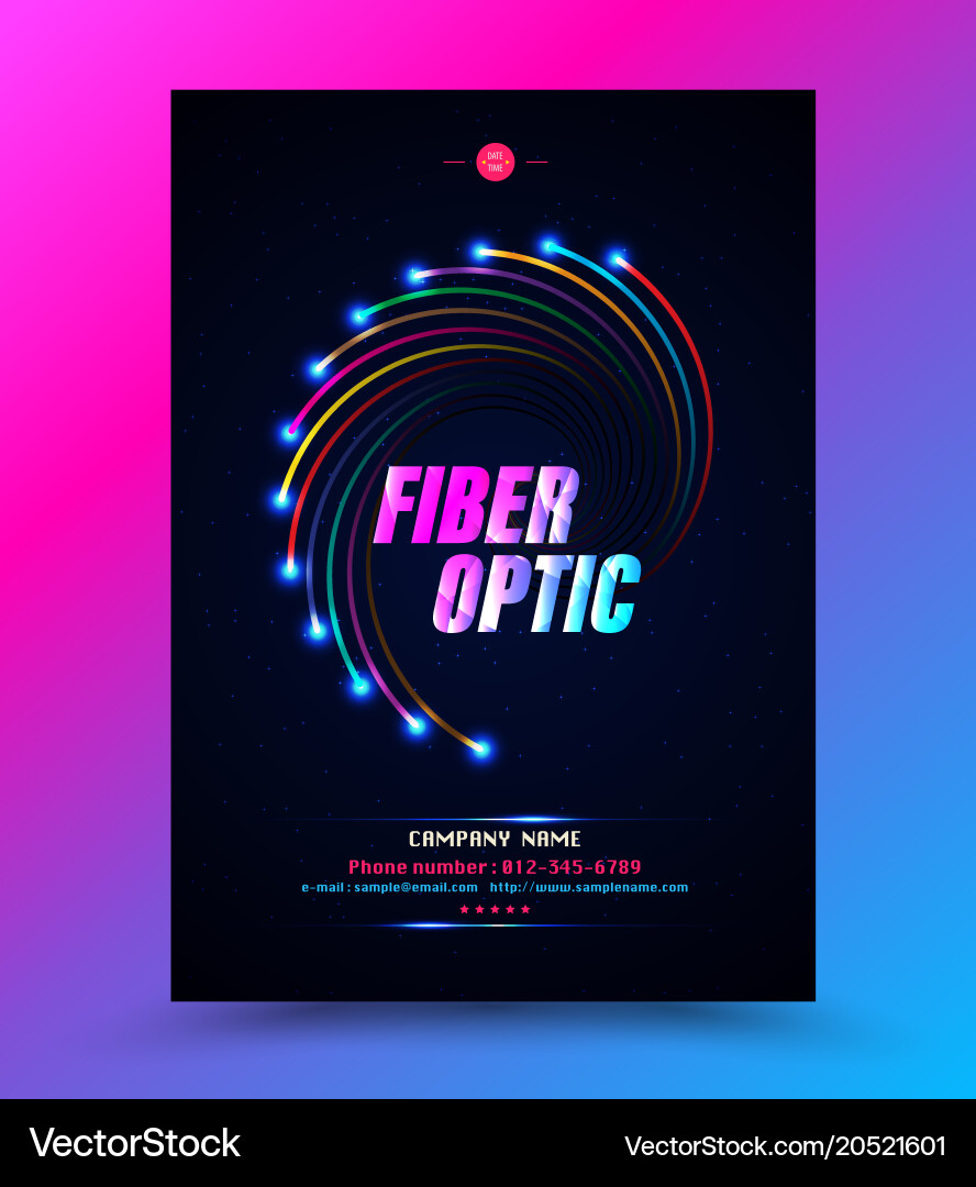 Cover template technology Royalty Free Vector Image