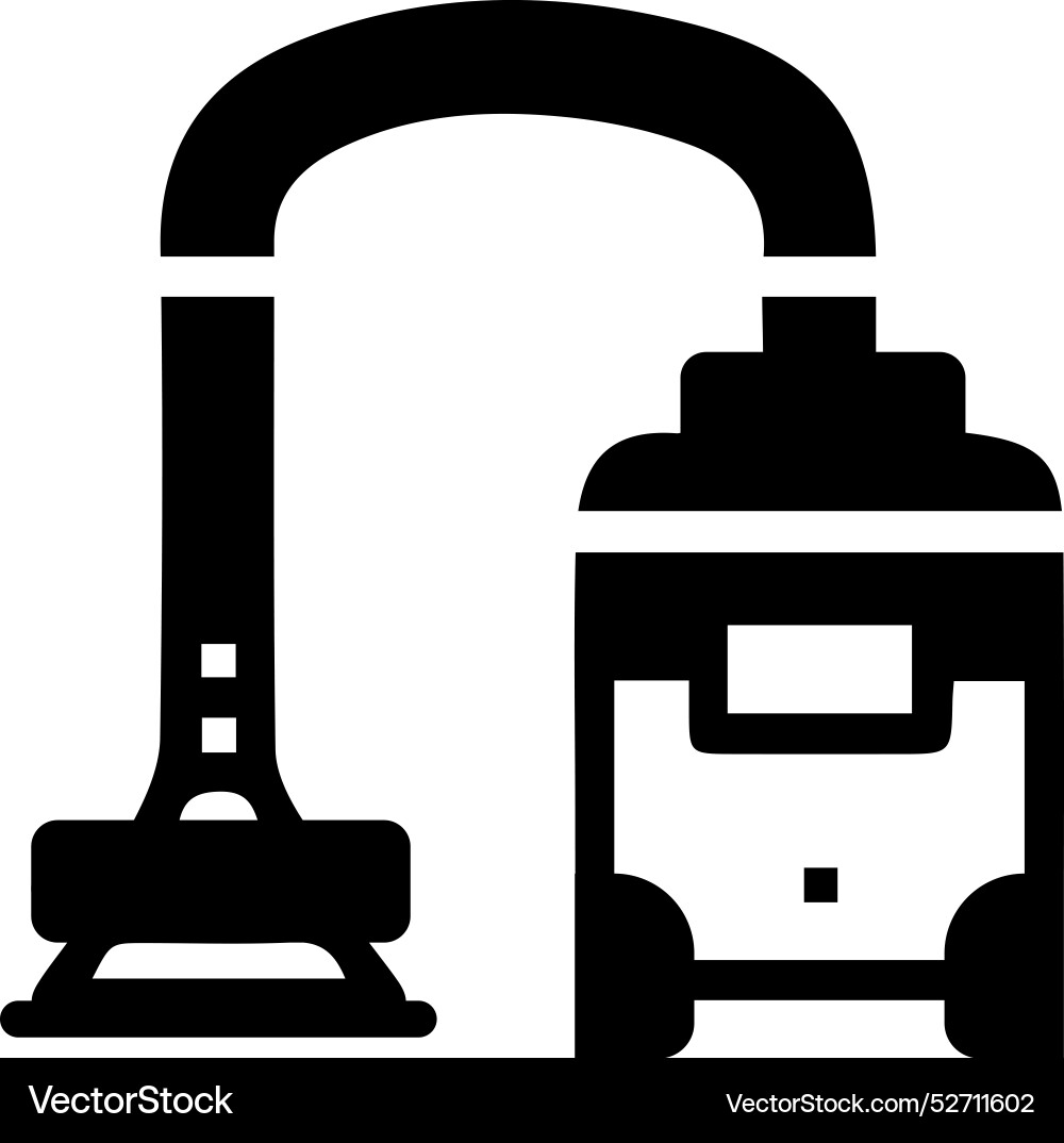 Vacuum cleaner dry hoover Royalty Free Vector Image