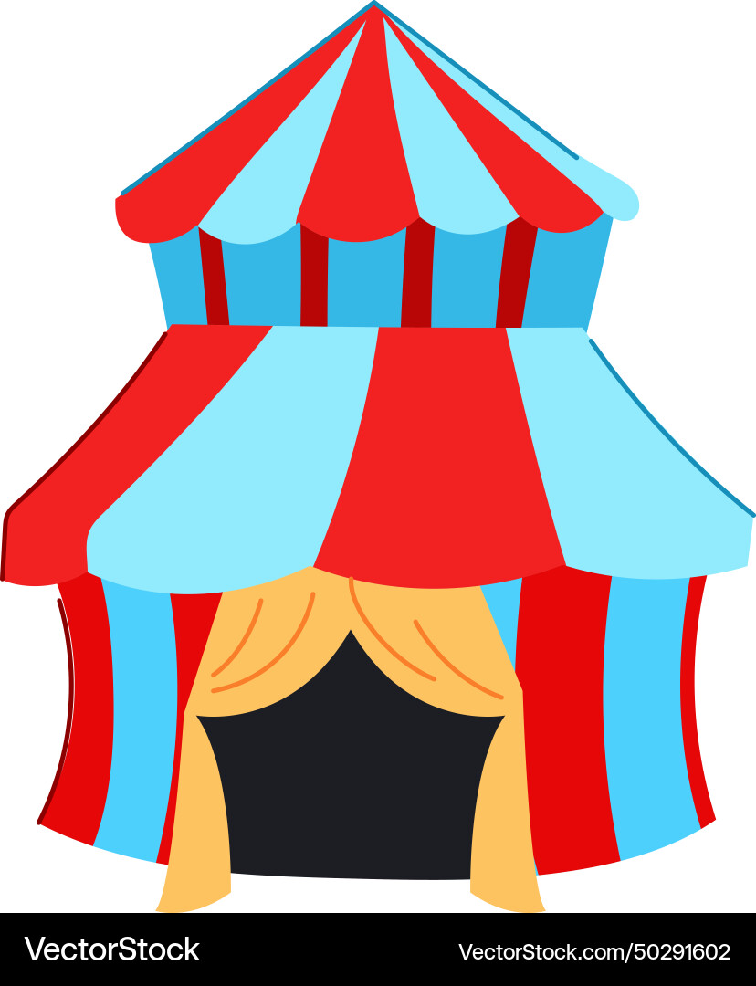 Cartoon Circus Tents