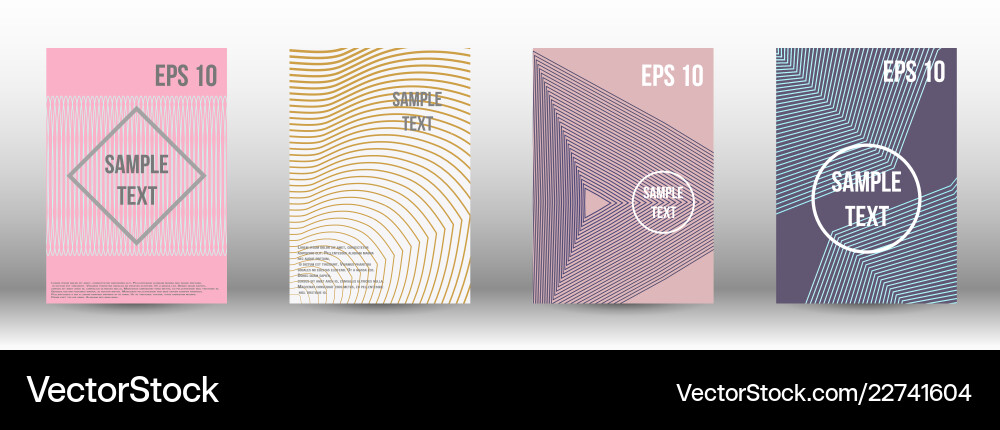 A modern cover design template Royalty Free Vector Image