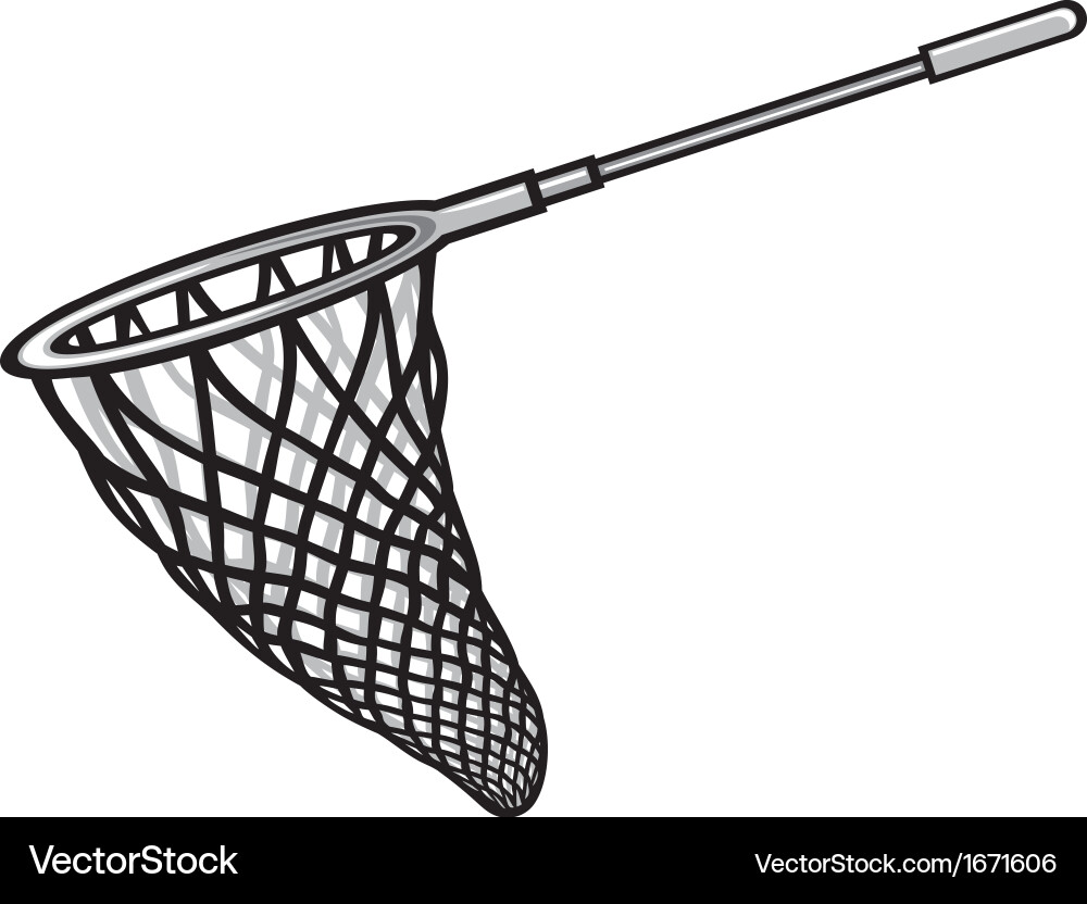 Fishing net Royalty Free Vector Image - VectorStock