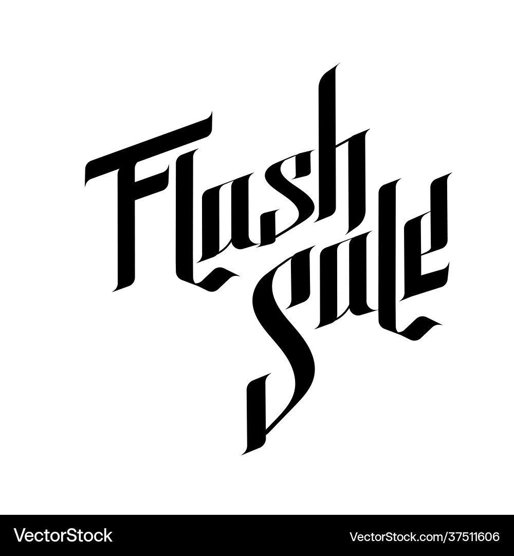 Gothic calligraphy medieval hand composition Vector Image
