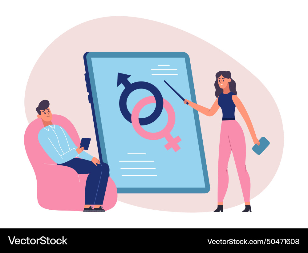 Sexual education human sexuality behavior Vector Image