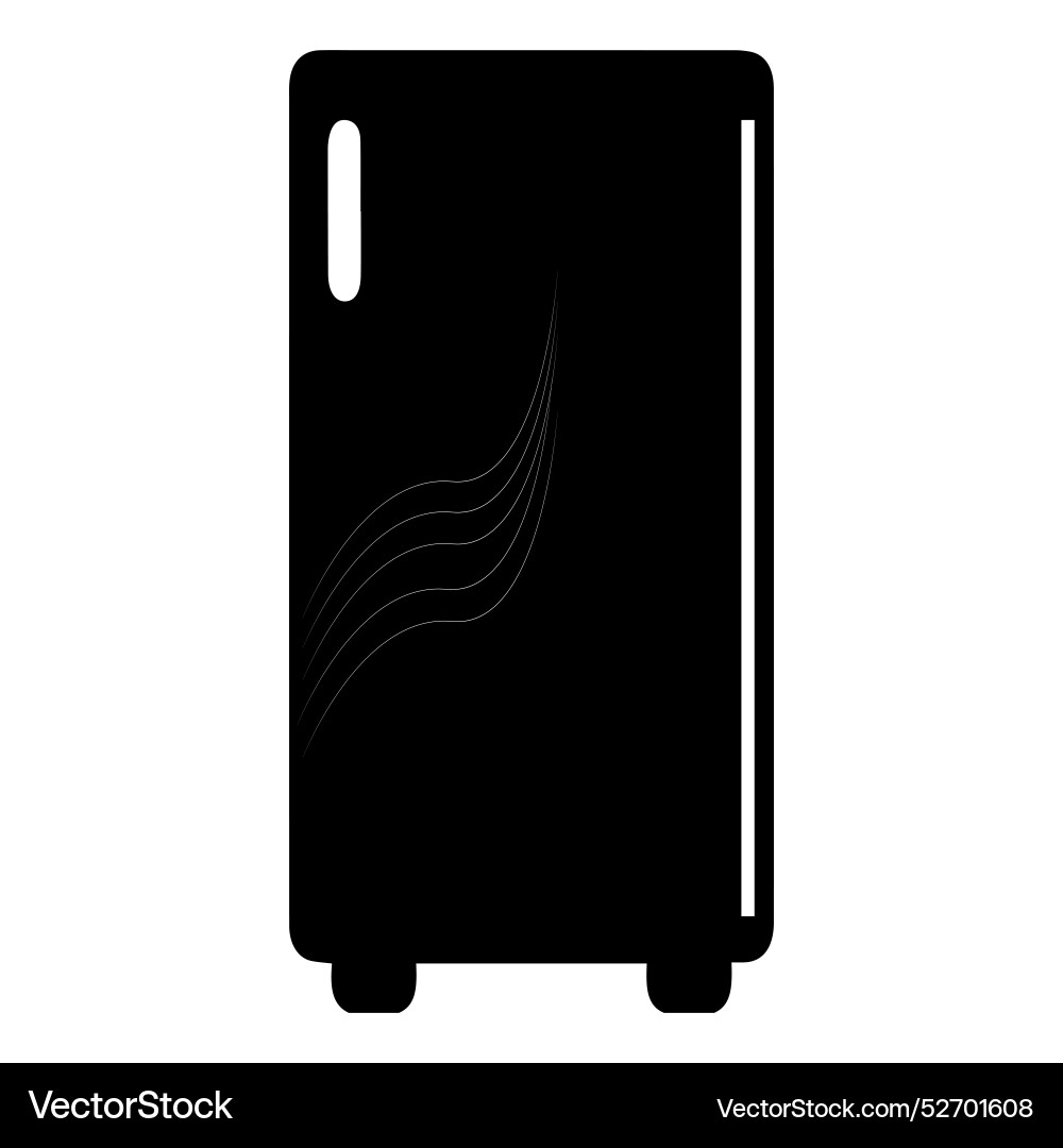 Two door refrigerator icon symbol design Vector Image