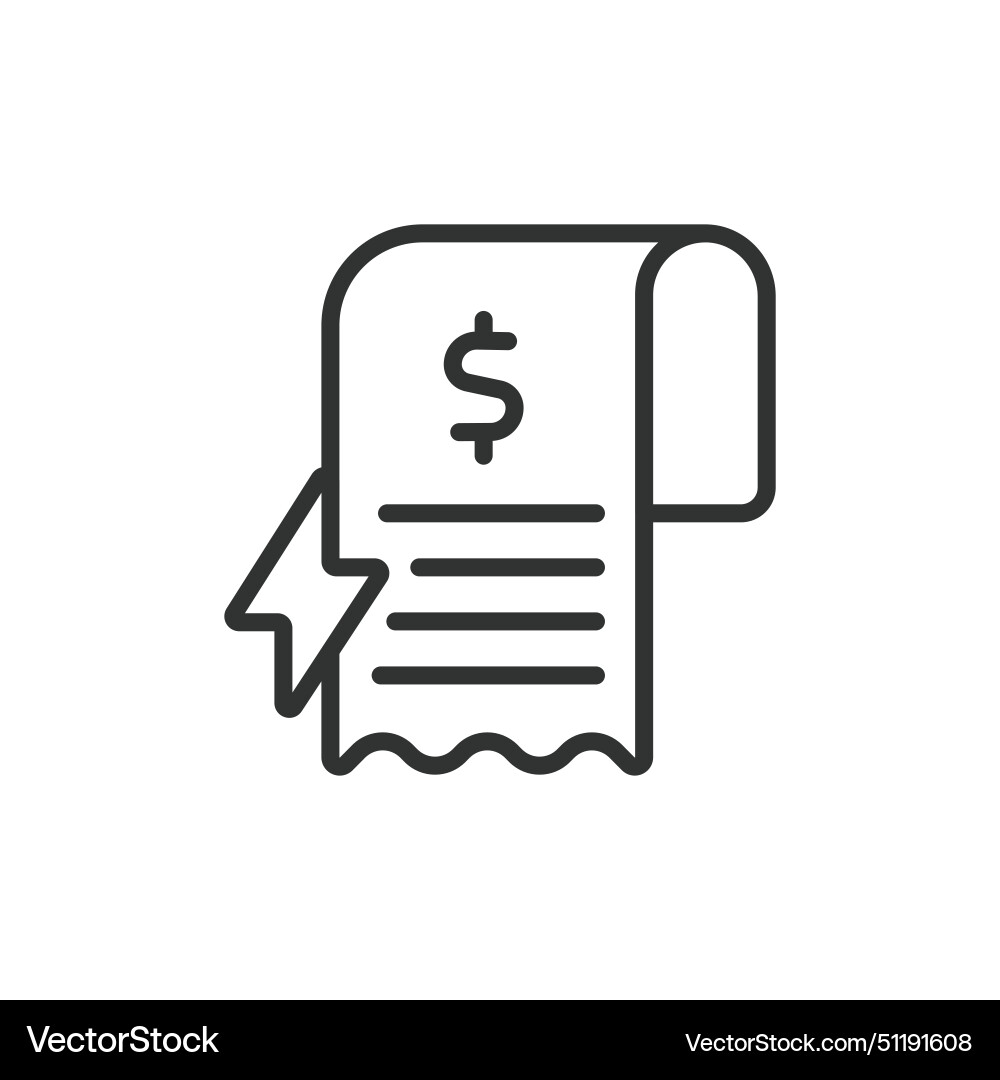 Utilities in line design services Royalty Free Vector Image