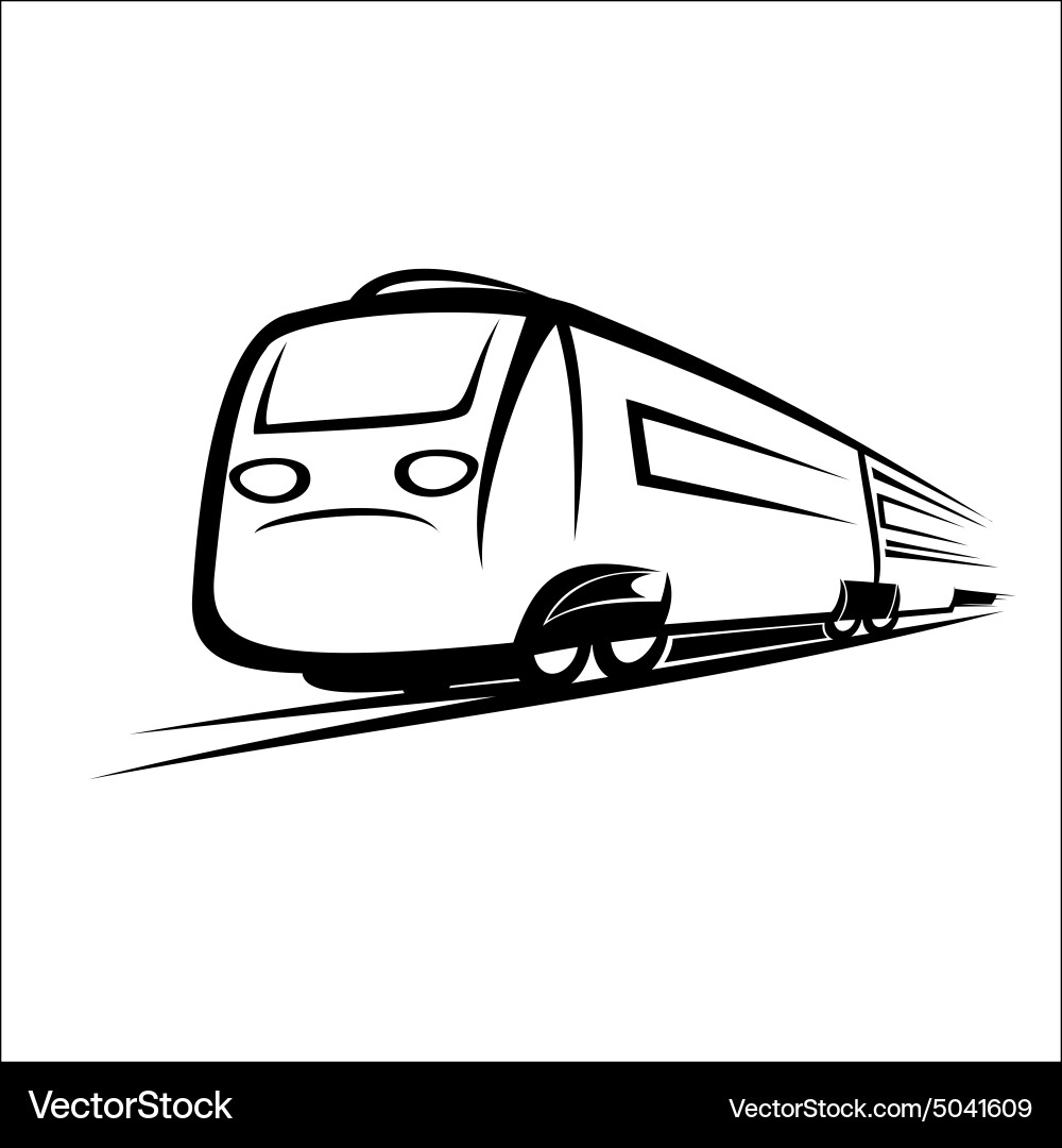 Train symbol Royalty Free Vector Image - VectorStock