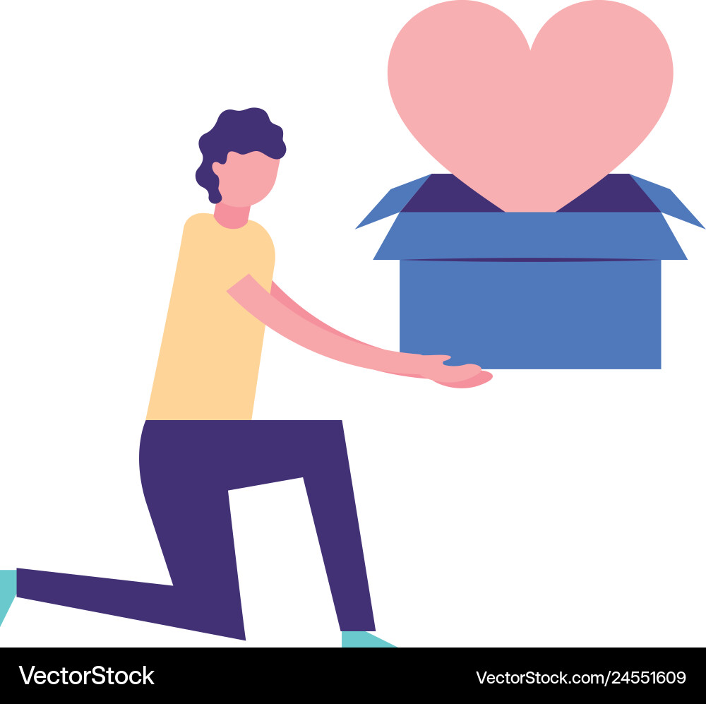 Volunteers help work Royalty Free Vector Image