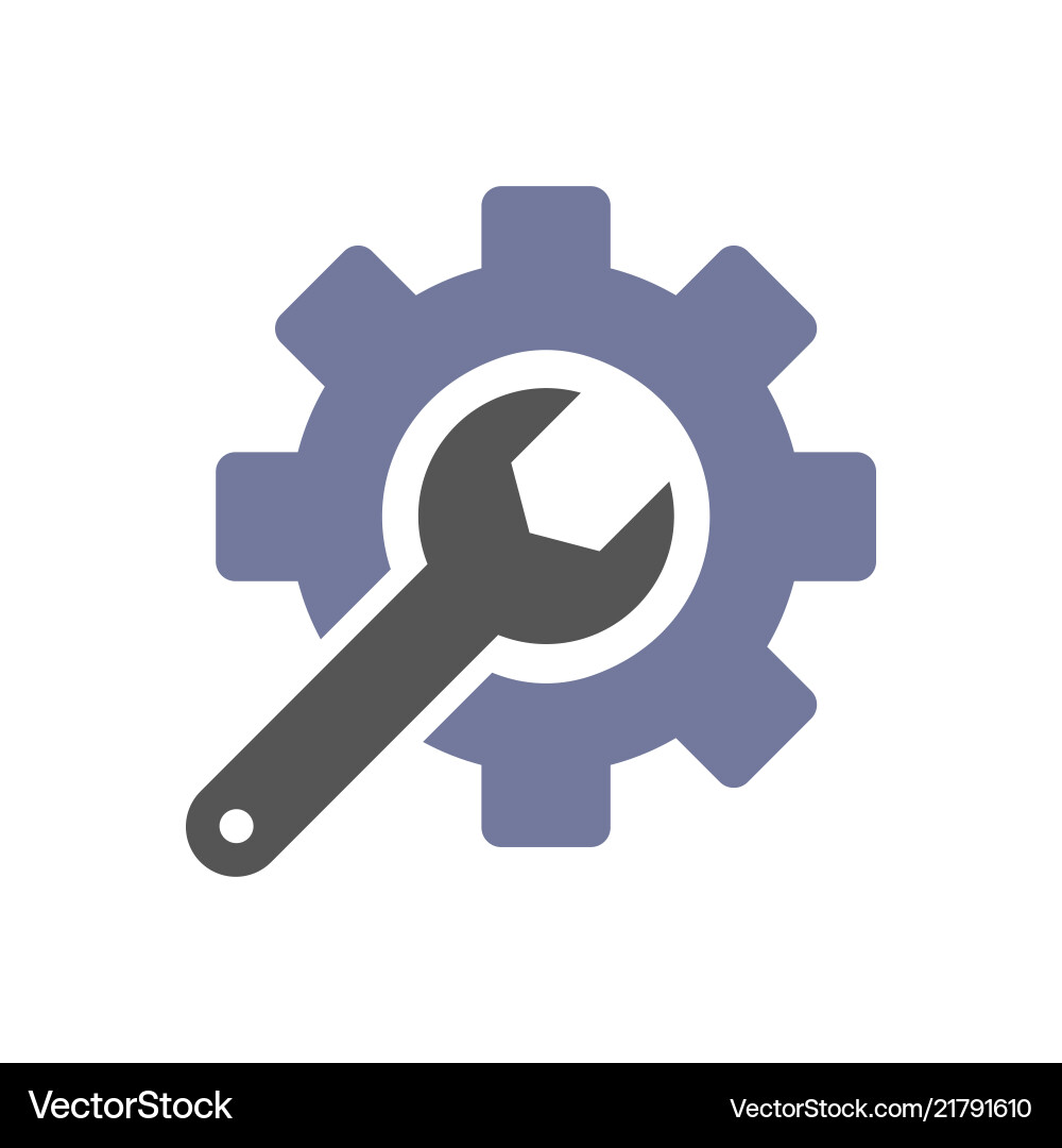Auto repairing logo automotive Royalty Free Vector Image