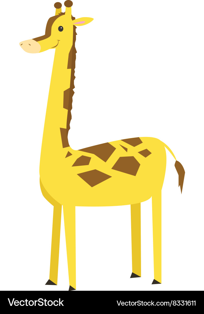 Giraffe Royalty Free Vector Image - VectorStock
