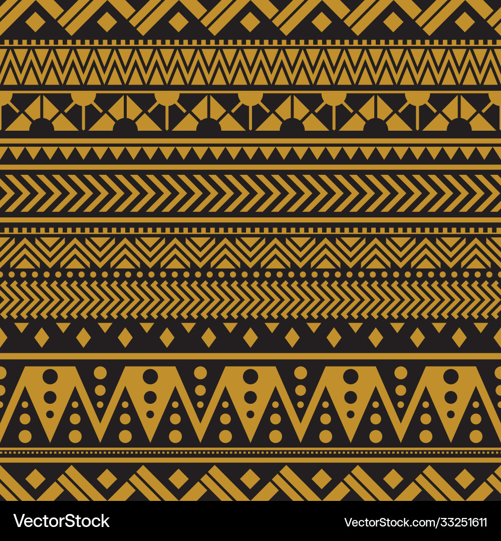Tribal Geometric Pattern Royalty Free Vector Image