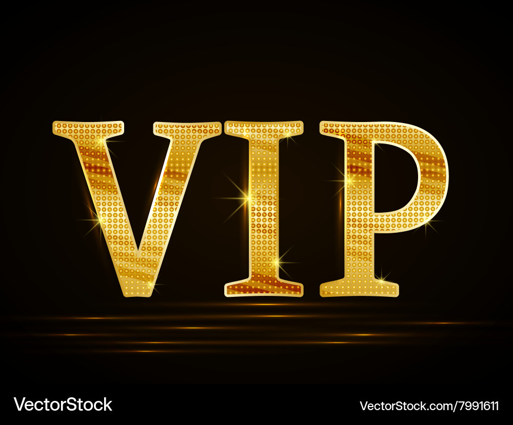 Vip card Royalty Free Vector Image - VectorStock
