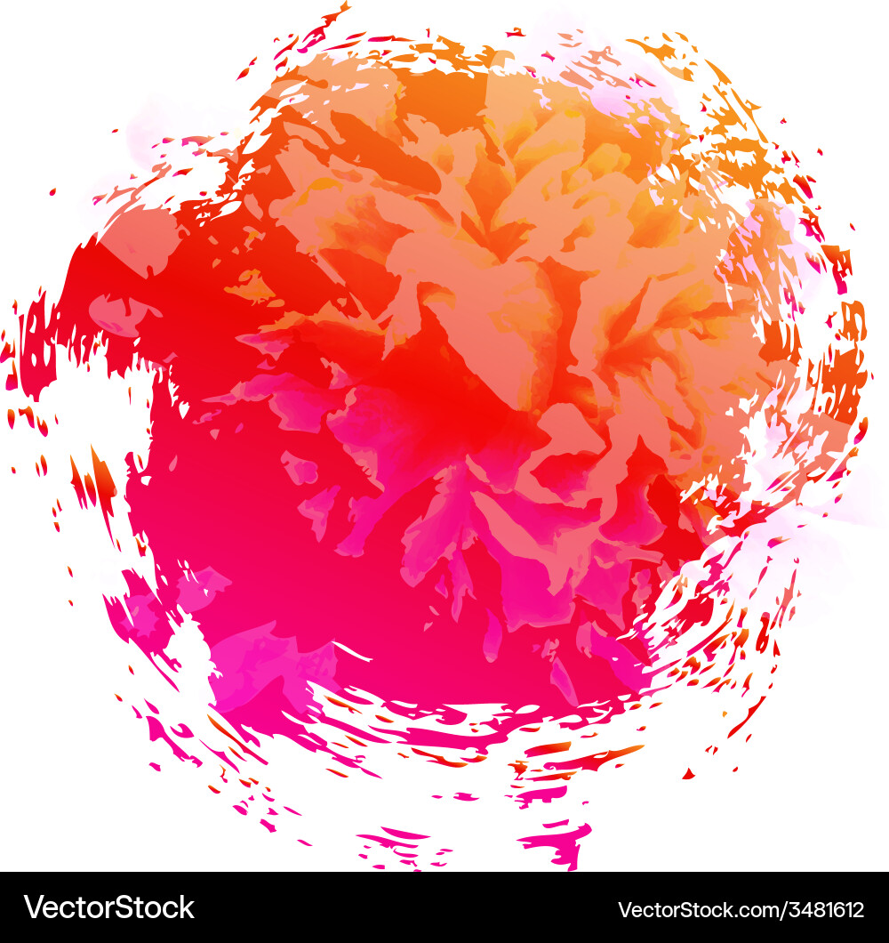 Colorful Splatter Art Royalty Free Vector Image